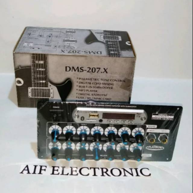 Jual Kit Tone Control Digital Echo Mixing Subwoofer plus Mp3 Bluetooth ...