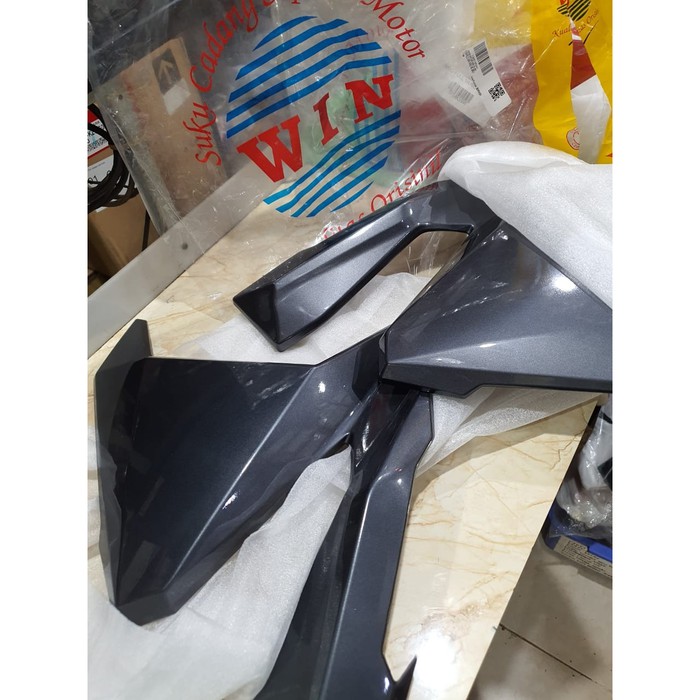 Jual Dijual COVER SAYAP DEPAN SET GREY ABU ABU VARIO 125 150 LED 2015 ...