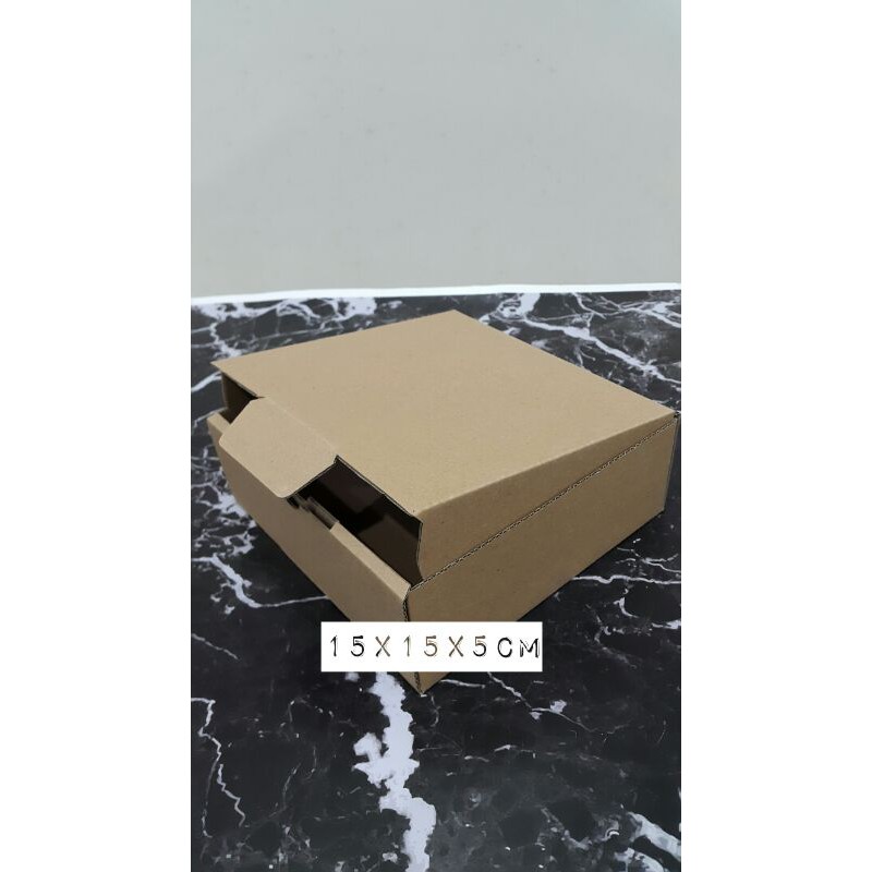 Jual kardus pao mini isi 4 die cut 15x15x5cm/dus bakpao/packaging ...
