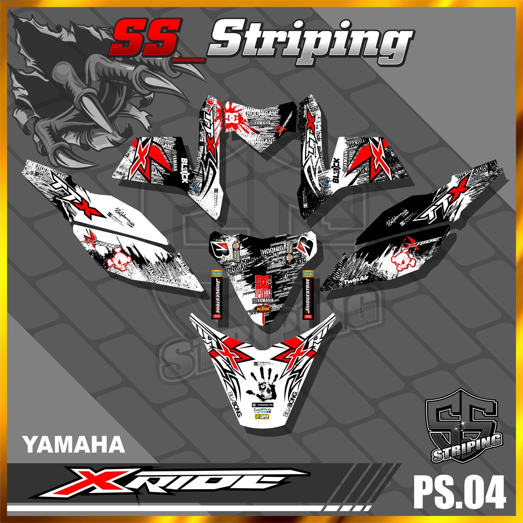 Jual Decal Sticker Full Body X Ride - Sticker Full Body X Ride. PS.SS ...