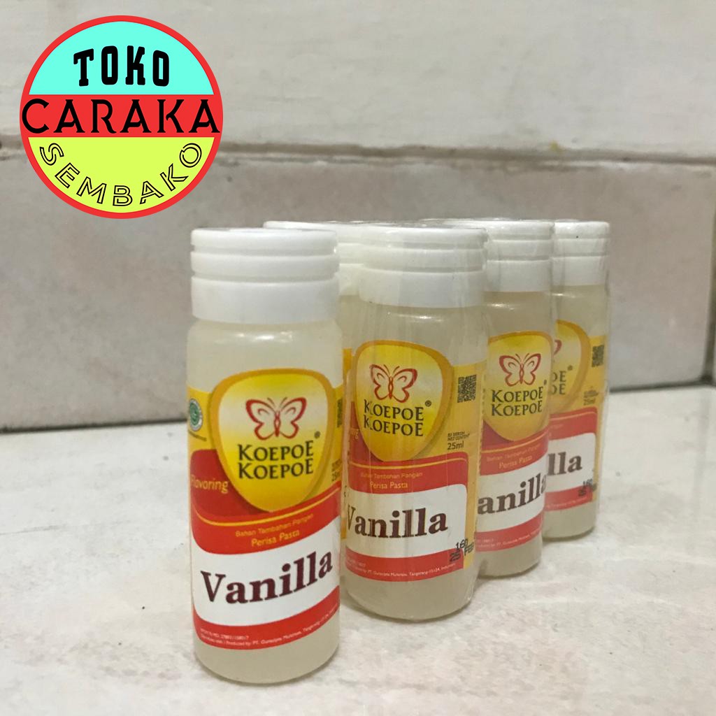 Jual Perisa Pasta Koepoe Koepoe Vanilla - Vanila Vanili Cair 25ml ...
