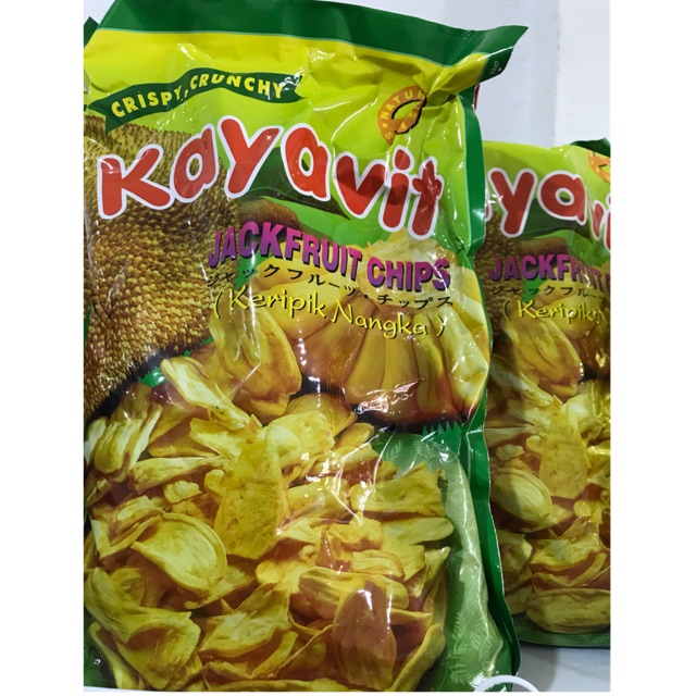Jual Keripik Nangka Kayavit 250gr / Kripik Buah Nangka / Jackfruit Chip ...