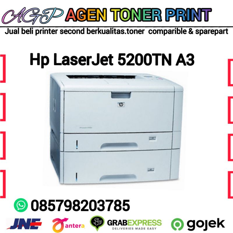 Jual printer. hp laserJet 5200TN A3 | Shopee Indonesia