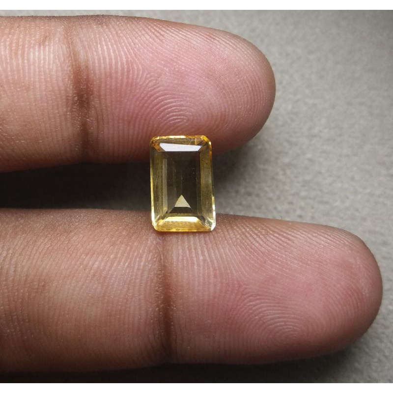 Jual Batu Citrine Natural Citrine Kotak Natural Batu Citirine Kecubung ...