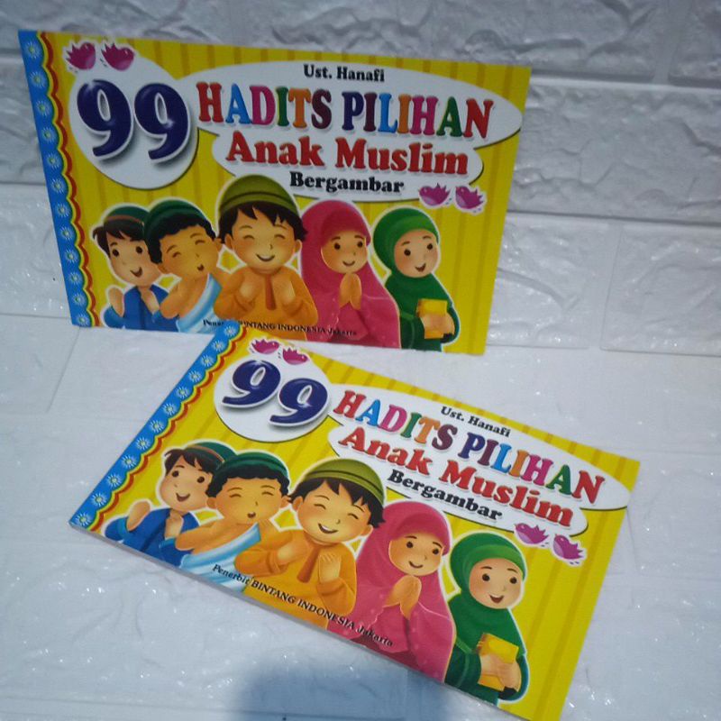 Jual BUKU 99 HADIST PILIHAN ANAK MUSLIM BERGAMBAR FULL WARNA | Shopee ...