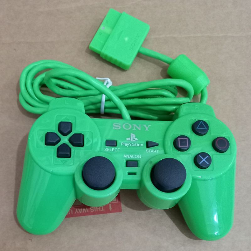 Jual STICK STIK PS2 TW KABEL SERAT WARNA hijau | Shopee Indonesia