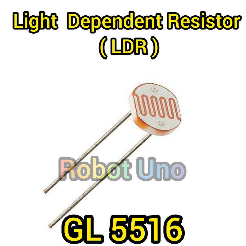 Jual LDR ( Light Dependent Resistor) GL 5516 | Shopee Indonesia