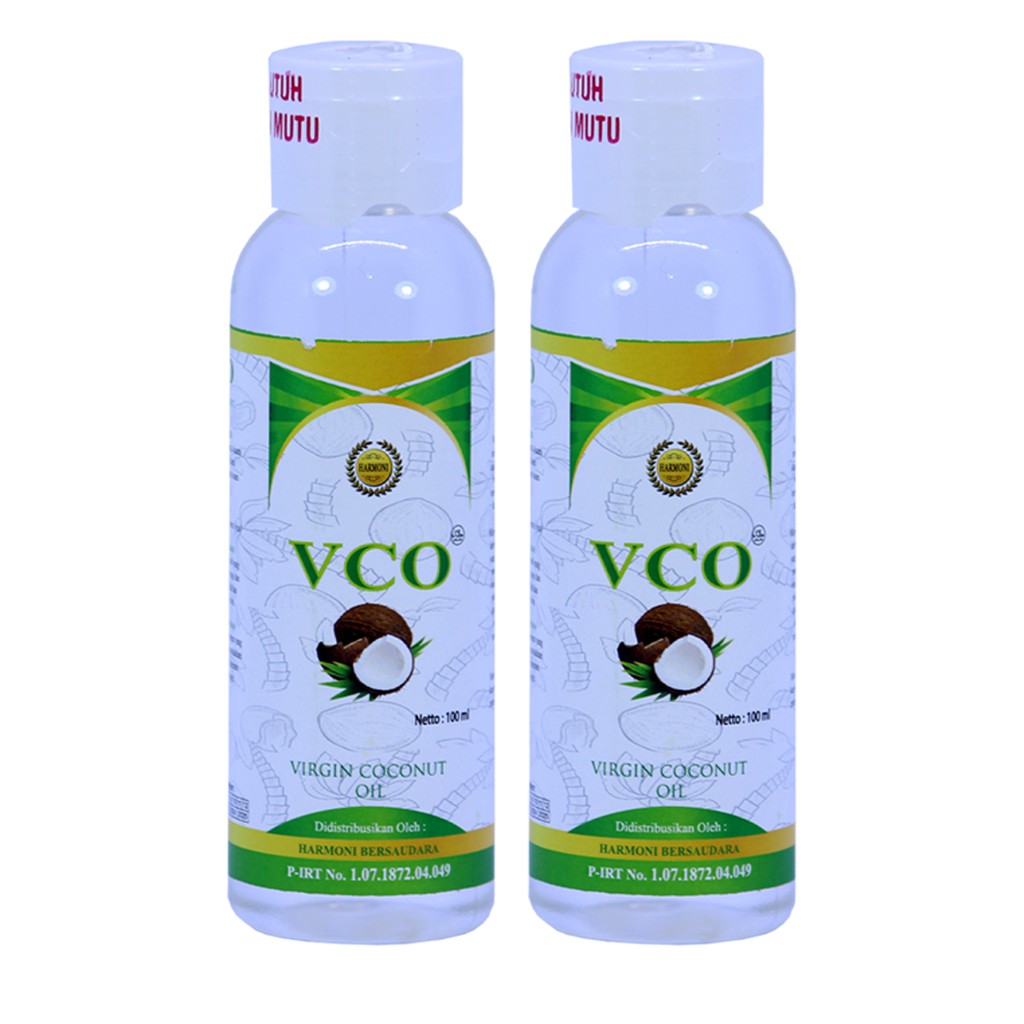 Jual VCO Harmoni Virgin Coconut Oil 100 ml | Minyak Kelapa Murni | Shopee Indonesia