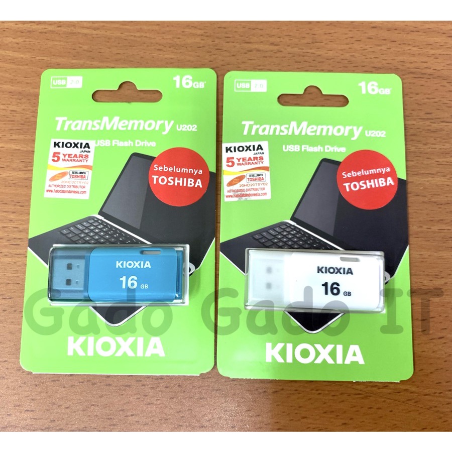 Jual Flashdrive /Flash Drive/Flash Disk/Flashdisk KIOXIA U202 USB 2.0 (ORIGINAL) | Shopee Indonesia