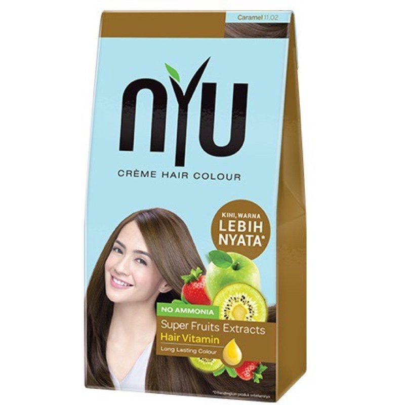 Jual Cat Rambut NYU Creme Hair Color | Shopee Indonesia