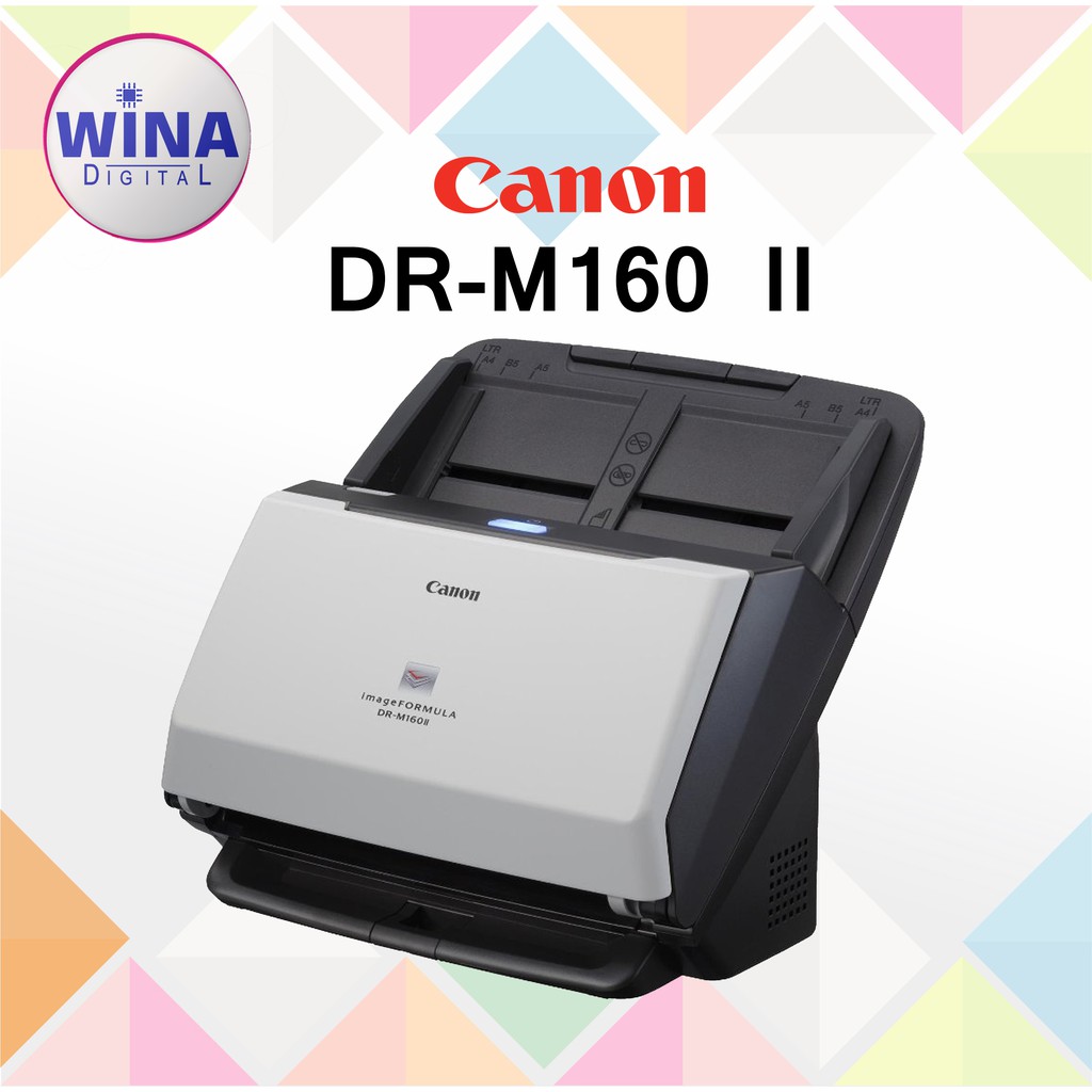 Jual Scanner Document Reader Canon image FORMULA DR-M160 II | Shopee ...