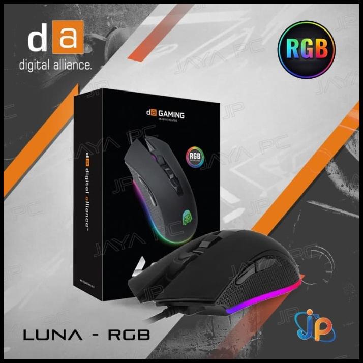 Jual Mouse Gaming Digital Alliance Luna Rgb - Da Luna Gaming Mouse ...