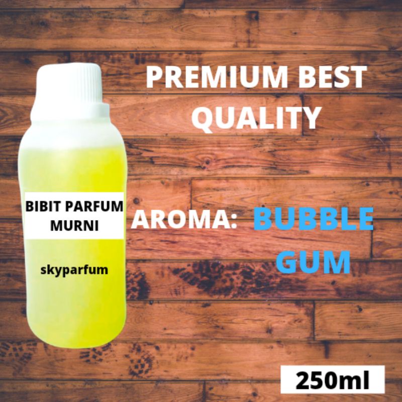 Jual BIBIT BIANG PARFUM MINYAK WANGI BUBBLE GUM 250ML MURNI PREMIUM ...
