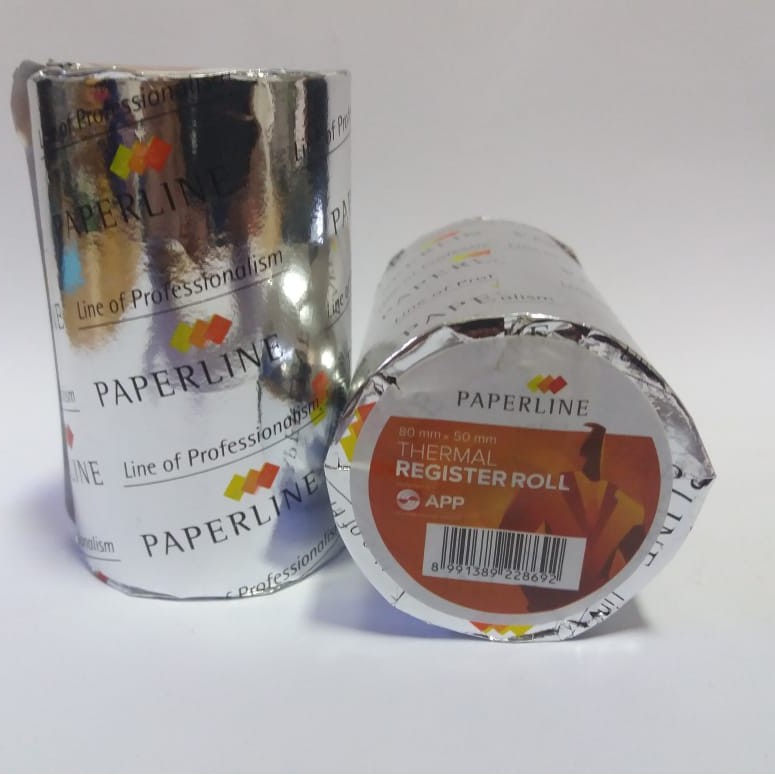 Jual KERTAS THERMAL PAPERLINE 80x50 | Shopee Indonesia