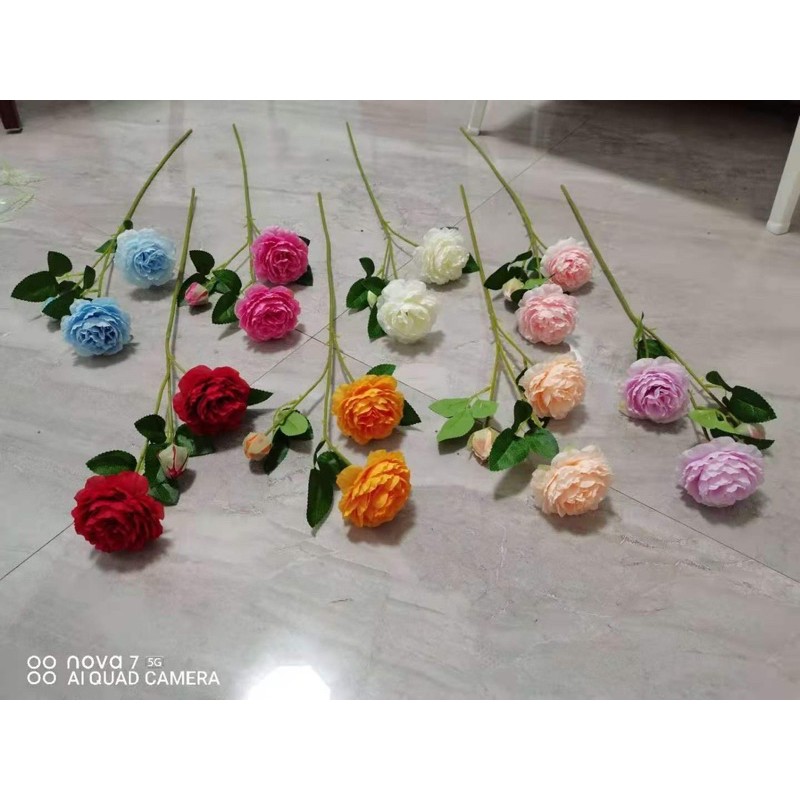 Jual Bunga Mawar Tangkai Artificial Sintetis | Shopee Indonesia