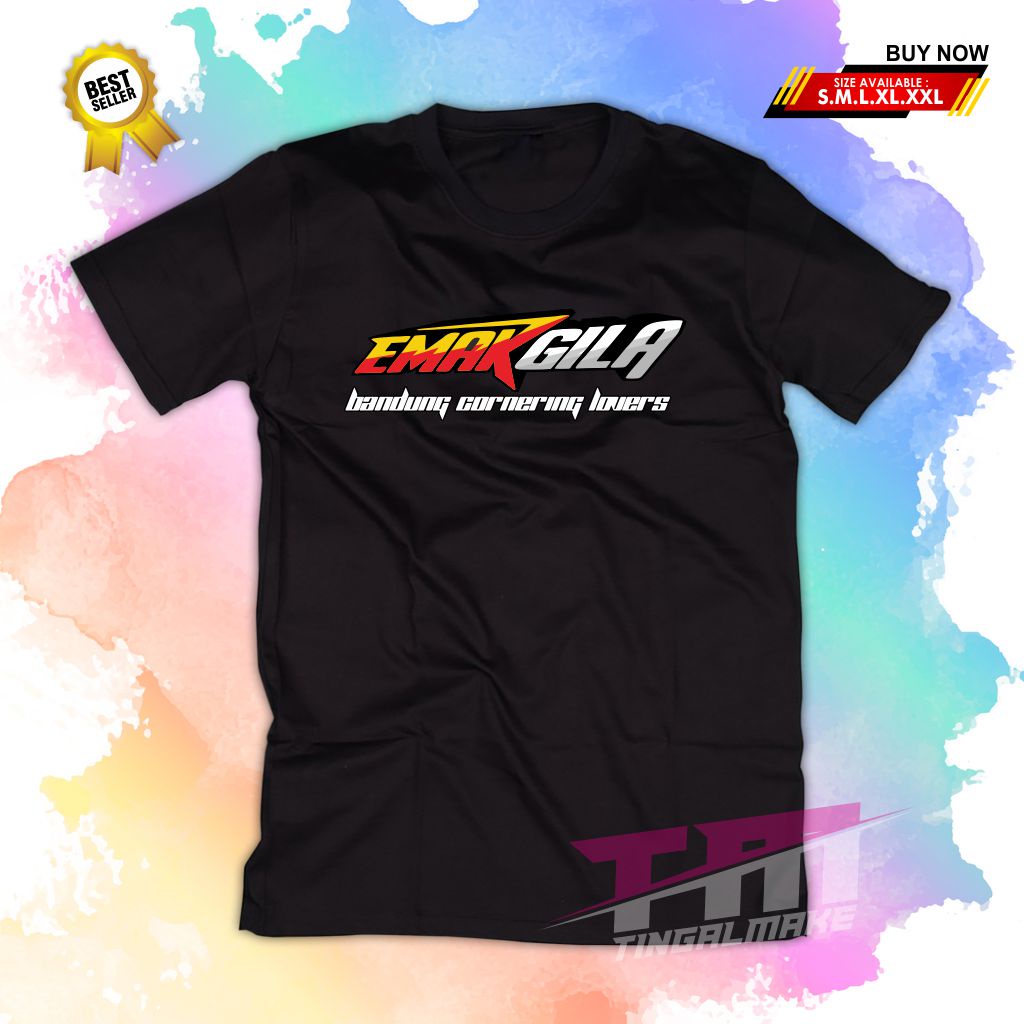 Jual Yadistro - KAOS RACING SIMPEL EMAK GILA UNISEX l KAOS DISTRO PRIA ...