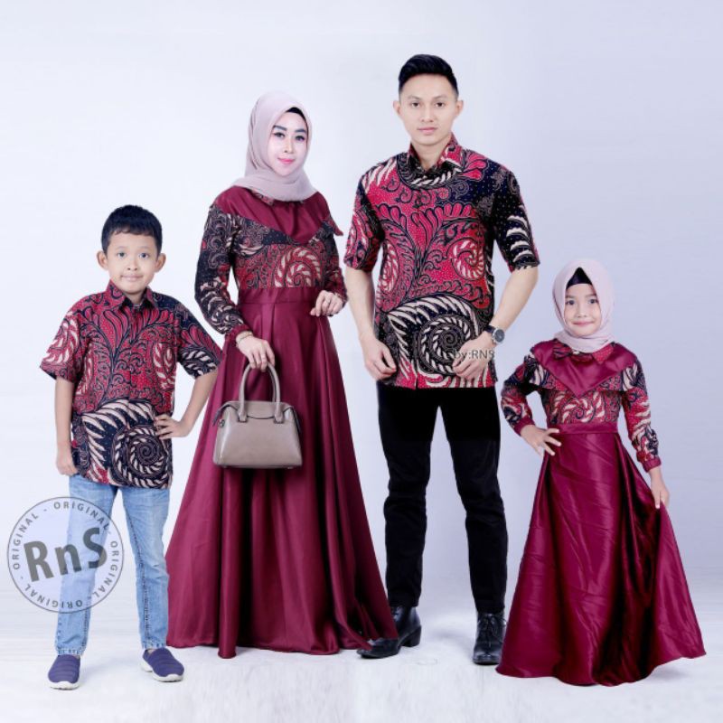 Jual COUPLE BATIK FAMILY,SET COUPLE BATIK KELUARGA | Shopee Indonesia