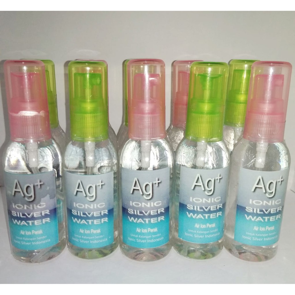 Jual Ionic Silver (Ag+) Ion Perak | Paket Mitra Spray - 50 btl Ag+ ...