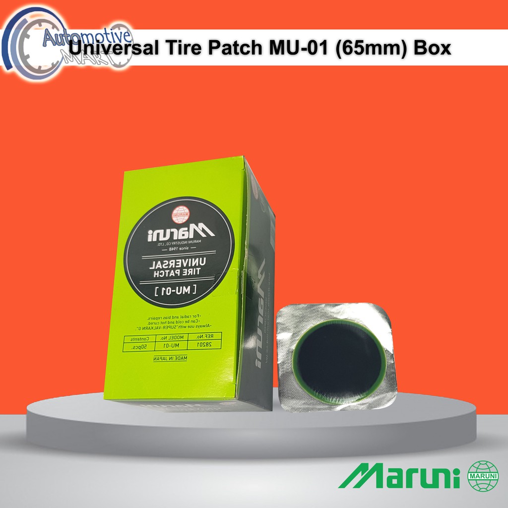 Jual Maruni Universal MU-01 Box Isi 50pcs Karet Koyok Tambal Ban TipTop ...