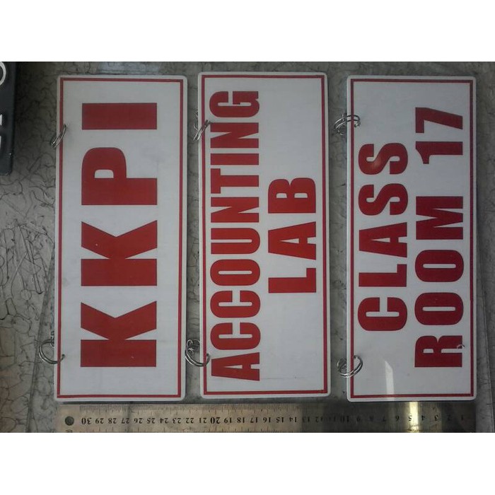 Jual papan nama mika | Shopee Indonesia