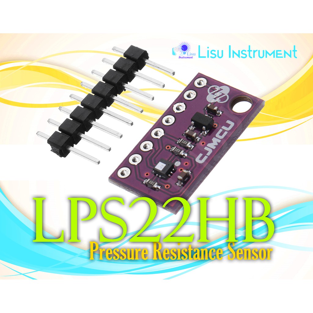Jual LPS22HB MEMS Nano Pressure Sensor: 260-1260 hPa Absolute Digital Output Barometer Module ...