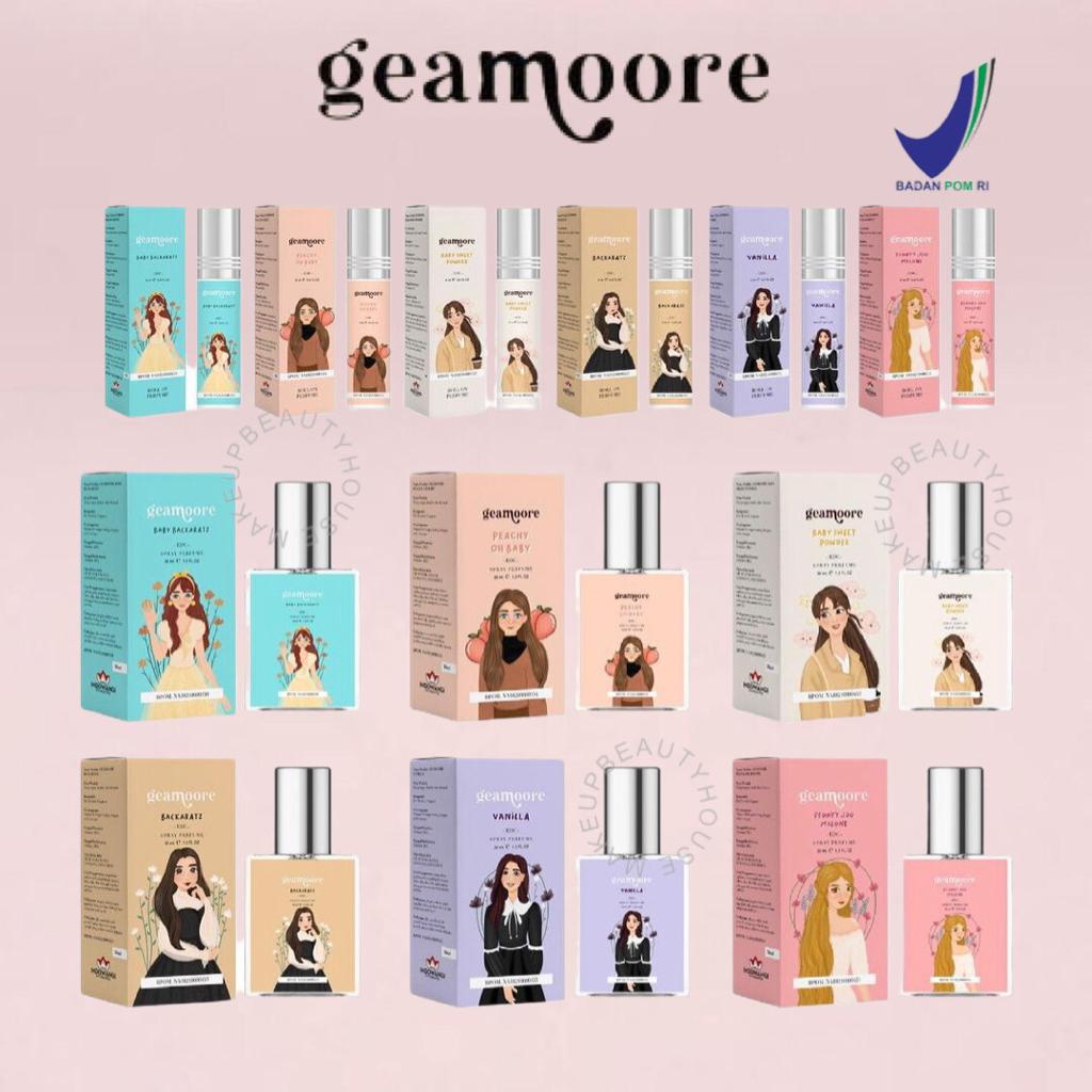 Jual [BPOM] GEAMOORE Roll On Inspired Perfume 6ml / 30ml | Shopee Indonesia