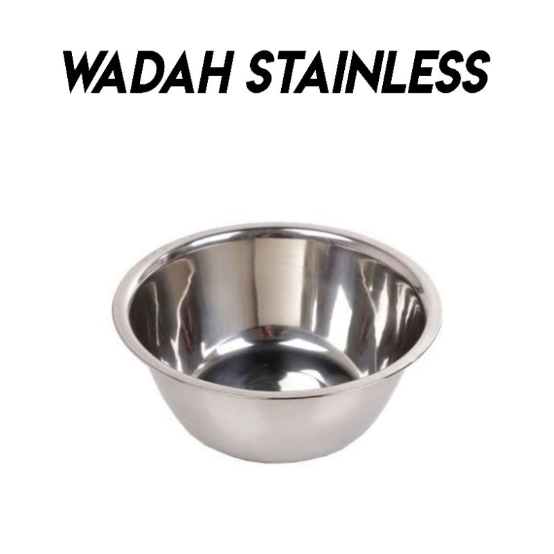 Jual Wadah Stainless / Mangkok Stainless / Wadah Untuk Mencuci Sepatu ...