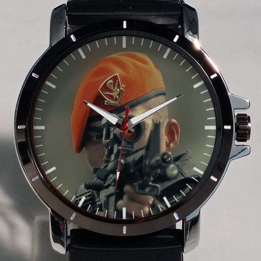 Jual Jam Tangan Pria Keren TNI AD Kopaskhas Custom | Shopee Indonesia