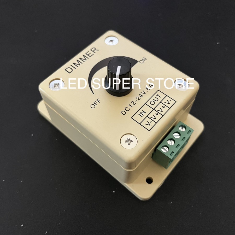 Jual Dimmer Lampu LED DC 12V - 24V 8A Peredup | Shopee Indonesia