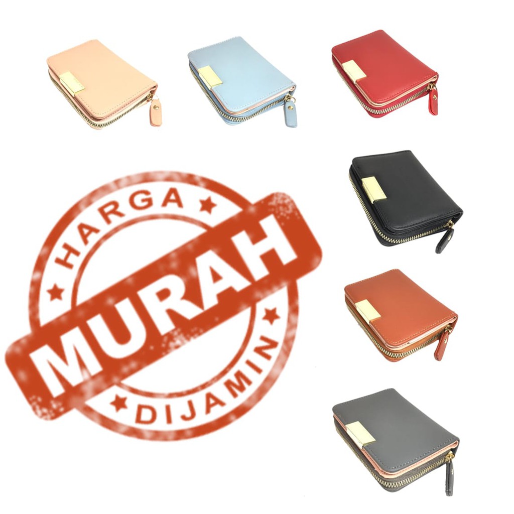 Jual DOMPET KARTU MORTEGA Wallet Card Cewek Simple Purse Murah Model ...