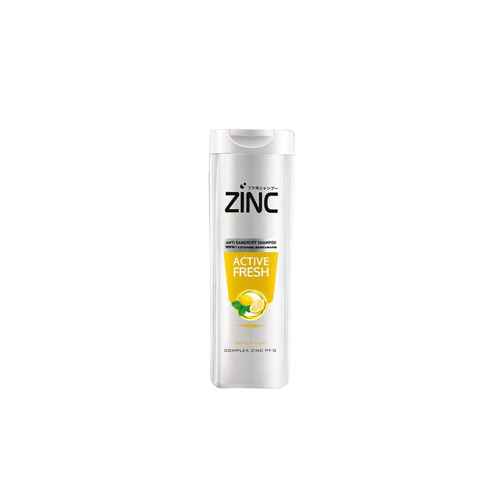 Jual Zinc Shampoo Active Fresh Botol 340 Ml | Shopee Indonesia