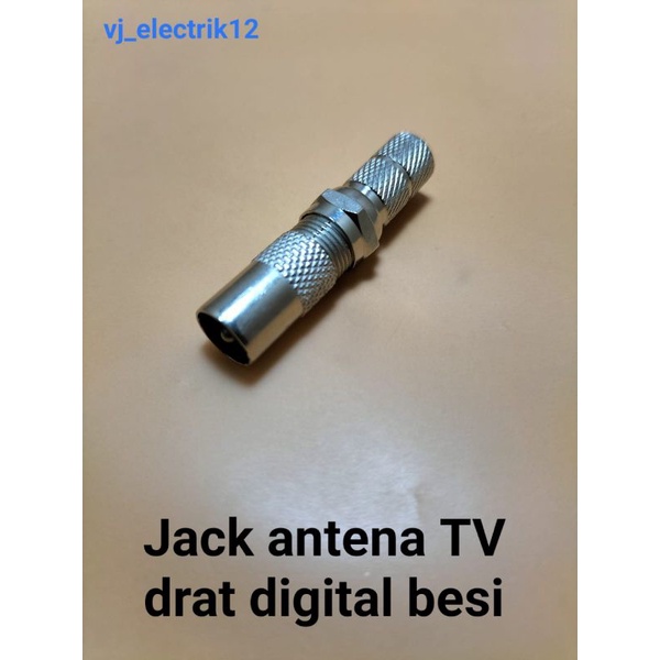 Jual jack antena tv digital drat besi | Shopee Indonesia