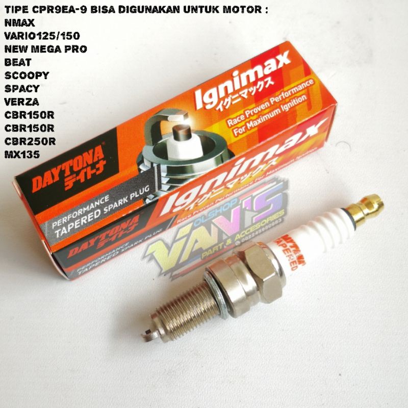 Jual Busi Daytona Max Seris CPR9EA-9 (3390) Nmax, All New Vario125/150 ...