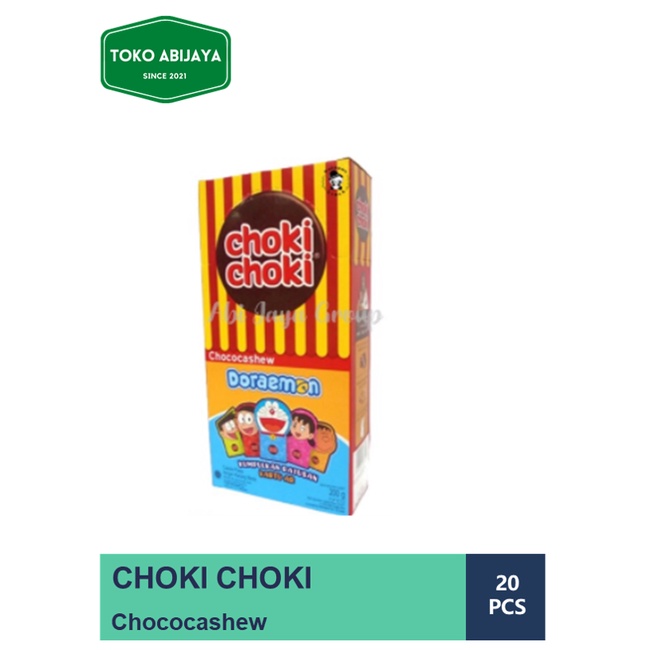 Jual Choki Choki Chococashew 1 dus isi 20 pcs | Shopee Indonesia