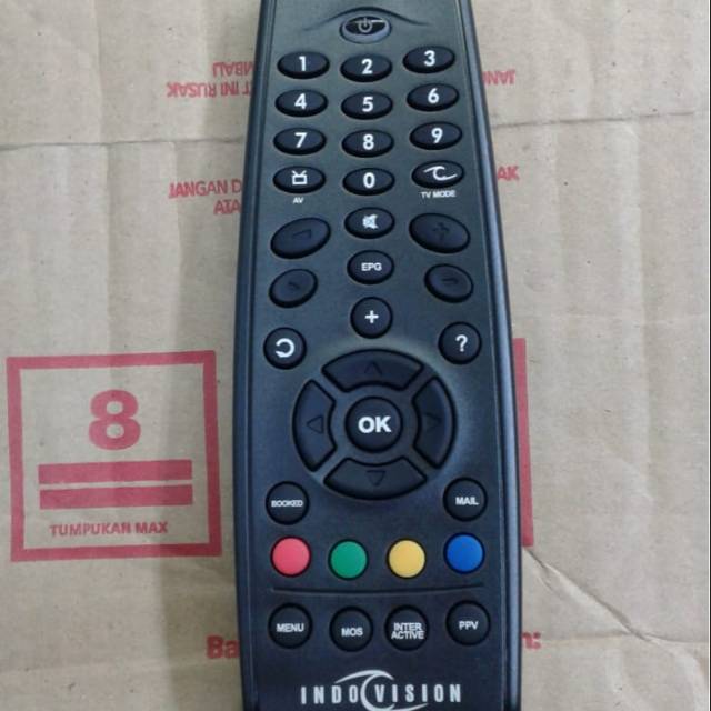 Jual REMOTE REMOT TV INDOVISION ORIGINAL ASLI | Shopee Indonesia
