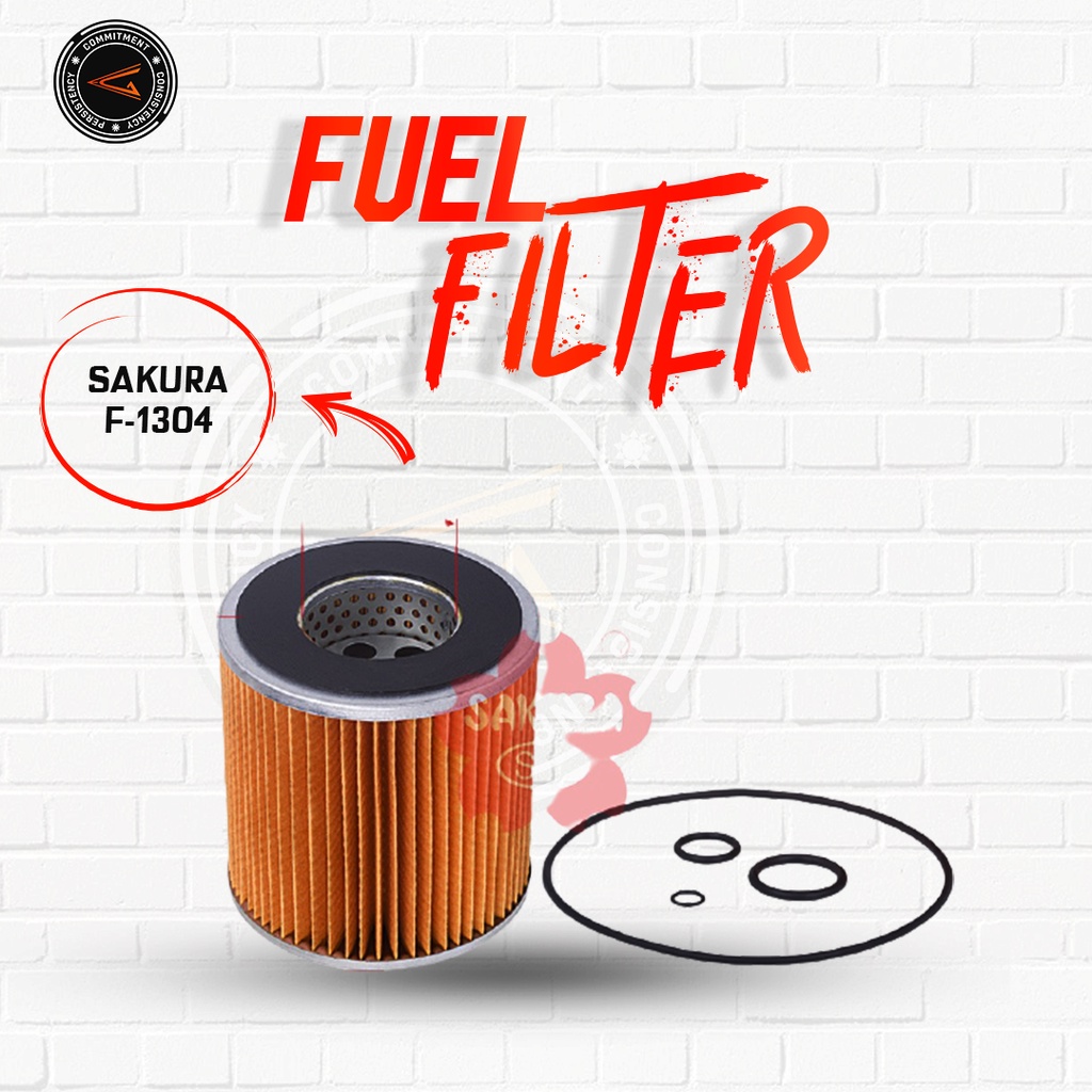 Jual Sakura Fuel Filter Solar F-1304 / F1304 / Sakura Filter Oli Hino | Shopee Indonesia