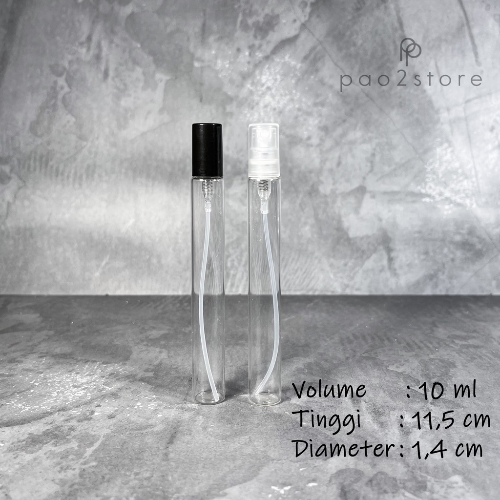 Jual Botol Spray 10ml Kaca - Model Press Tangan / Hand Easy Press ...