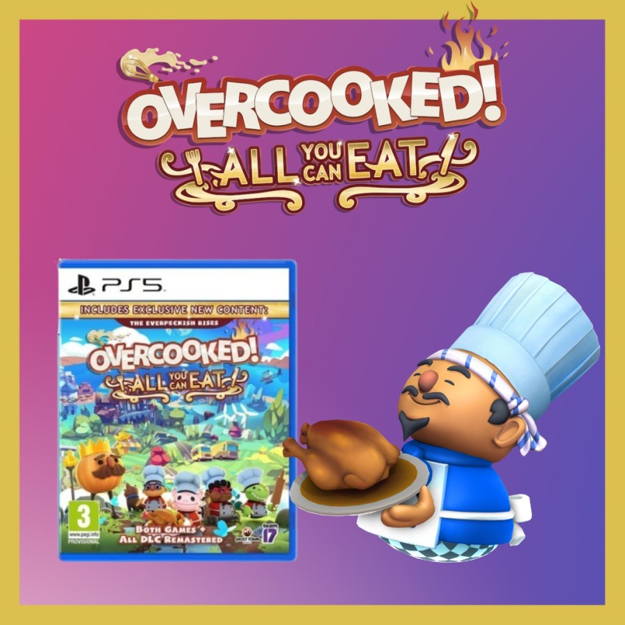 Jual Overcooked: All You Can Eat Playstation 5/Kaset PS5 | Shopee Indonesia