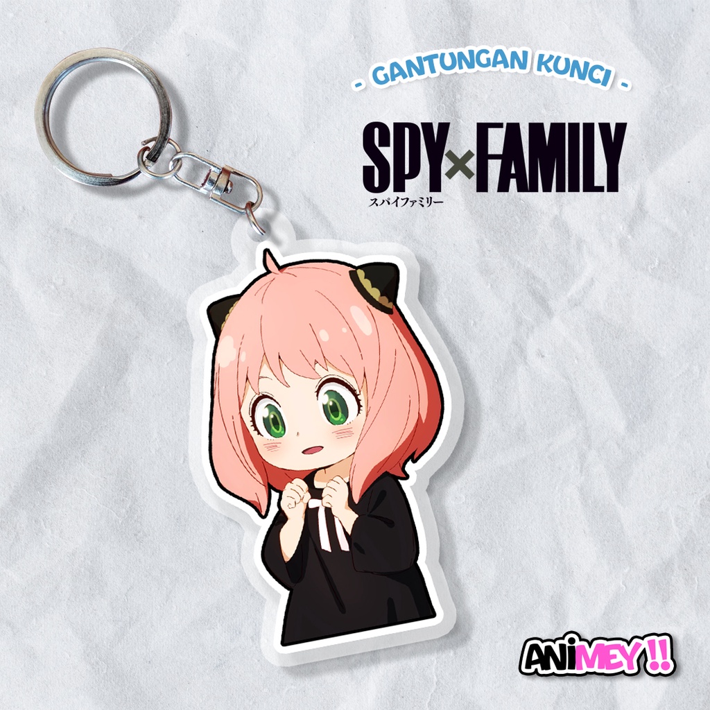 Jual Gantungan Kunci Anya Forger / Ganci / Keychain Anime Spy x Family ...