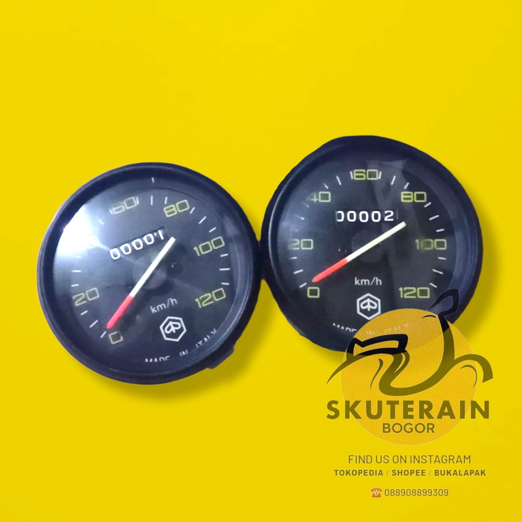 Jual SPEEDOMETER VESPA PX PS NOS MARKING MADE IN ITALY PIAGGIO | Shopee ...