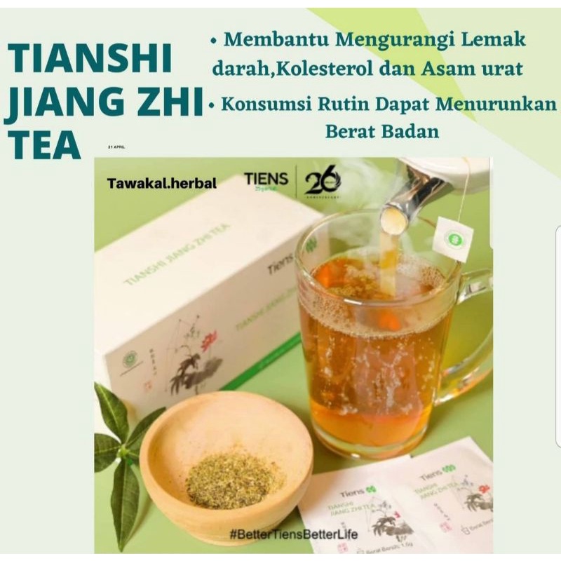 Jual TIANSHI JIANG ZHI TEA segel teh herbal penyembuh semua penyakit ...