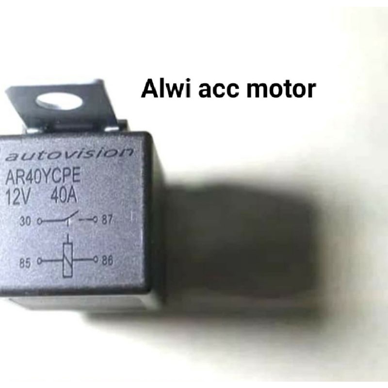 Jual Relay kaki 4 relay set sikering fuse relay klakson mobil motor ...