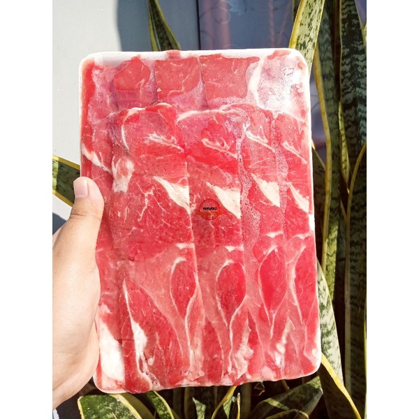 Jual Beef Slice Low Fat 500 gr /Beef Slice/Slice Daging/ Beef Slice ...