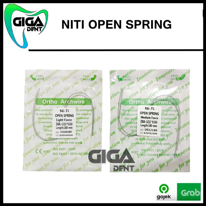 Jual NITI OPEN COIL SPRING ( OCS ) DENTAL | Shopee Indonesia
