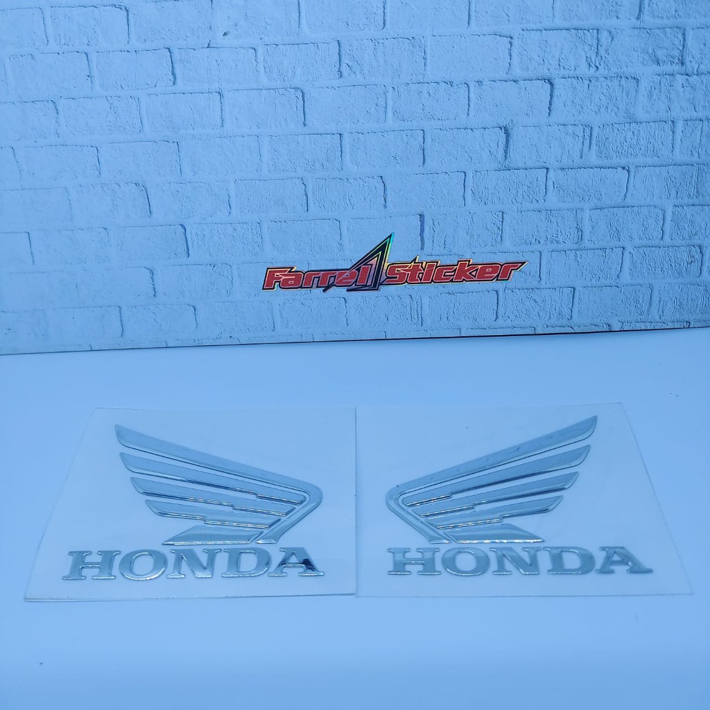 Jual stiker sticker emblem SAYAP HONDA original | Shopee Indonesia