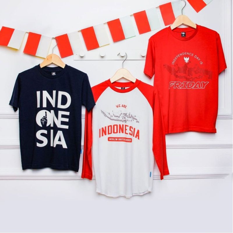 Jual Kaos Edukasi Merdeka Series by Ammarkids | Shopee Indonesia