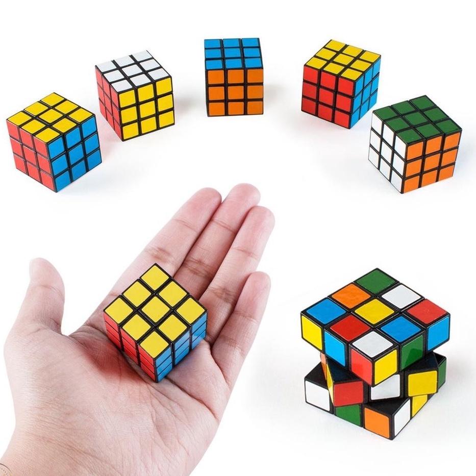 Jual Mainan Rubik Mini / Mainan Kreatifitas Anak 3x3cm | Shopee Indonesia