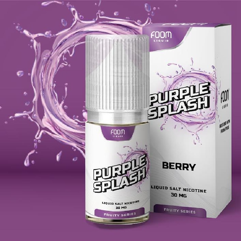 Jual Liquid Foom Fruity Series - Purple Splash Frosty Berry 30ml ...