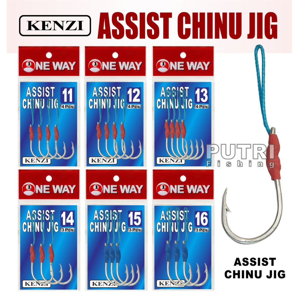 Jual MATA KAIL ONE WAY ASSIST CHINU JIG SACHET | Shopee Indonesia