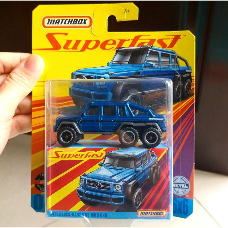 Jual MATCHBOX MERCEDES BENZ G63 AMG 6X6 MBX SUPERFAST DIECAST MOBIL ...